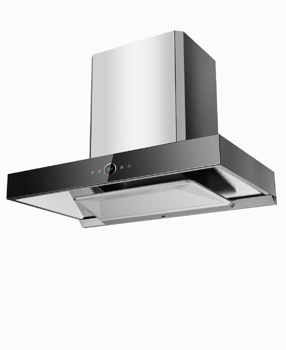 Falco 90CM T-Shape Wall Mount Extractor With Smoke Guide Plate FAL-909 – Artisans Trade Depot